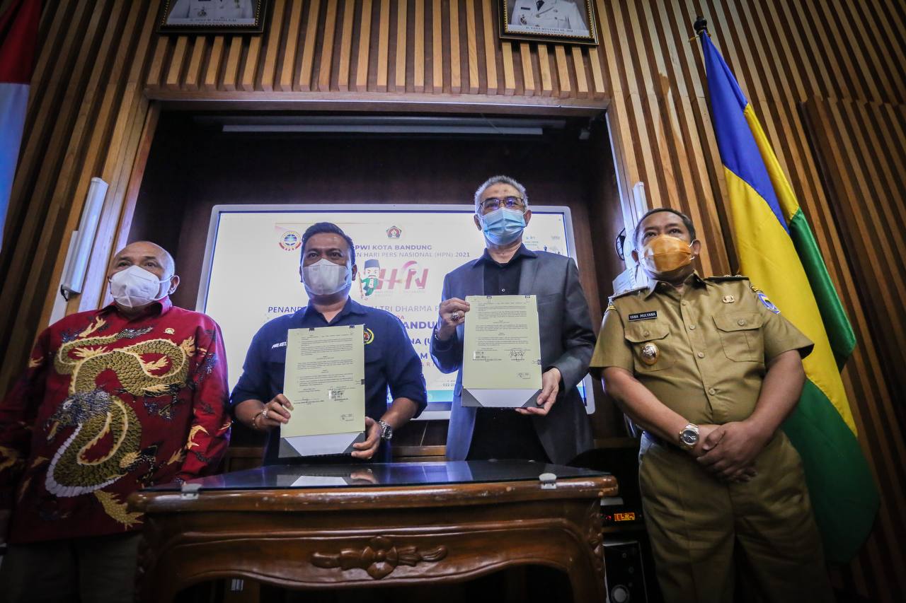 PWI Kota Bandung Tandatangani MoU Tri Dharma Perguruan Tinggi dengan ...